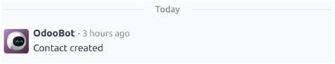 Chatter — Odoo 180 Documentation