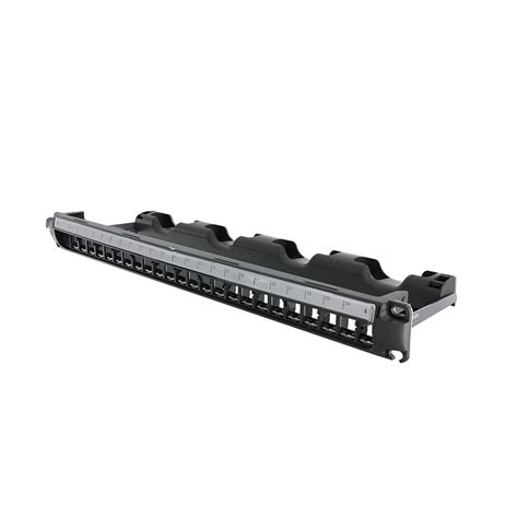 compre patch panel modular descarregado 24p blind datawave 35050000 em