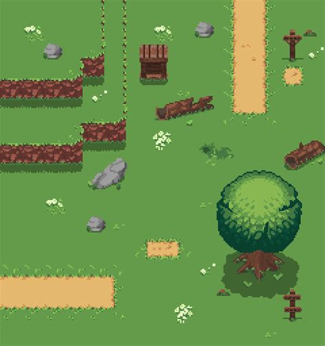 Update 11 World Of Laggidale Grassland Tileset By Pixel Riin