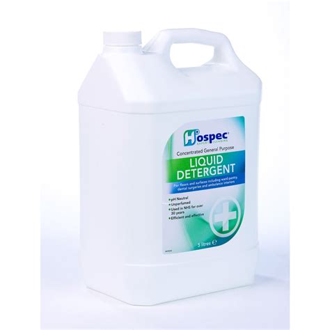 Hospec Liquid Detergent 5 Litre Medisave Uk