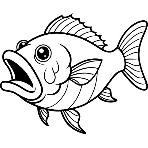 Cubera Snapper Fish Cries Icon 48309854 Vector Art At Vecteezy