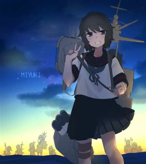 Fubuki Murakumo Hatsuyuki Miyuki Shirayuki And 4 More Kantai