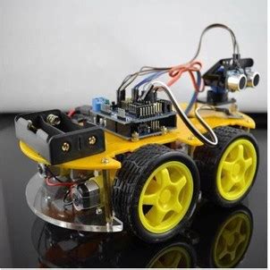 Jual Avoidance Tracking Motor Smart Robot Car Chassis Kit WD Arduino Shopee Indonesia