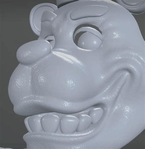 Working On A Freddy Model For A Fangame How Does He Look So Far R Fivenightsatfreddys