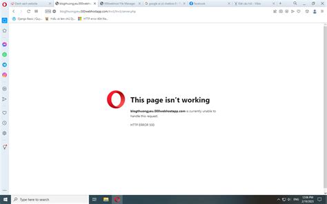 H I L I Error C A Webhost Viblo