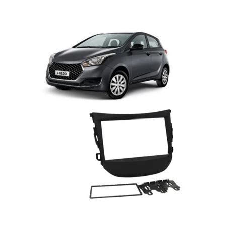 Moldura Painel DVD Din MP Central Multimidia Hyundai Hb S Hb Hb X Fiamon Shopee Brasil