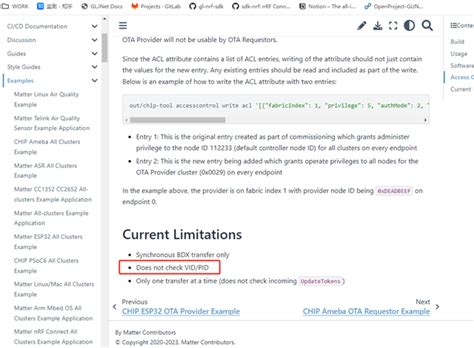 Matter Ota Provider Provided The Wrong Ota File When I Wanted To Upgrade My Matter Device