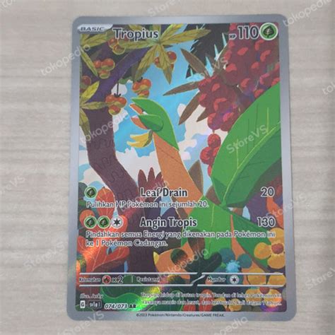 Jual Tropius AR Pokemon TCG Indonesia Jakarta Utara StoreVS