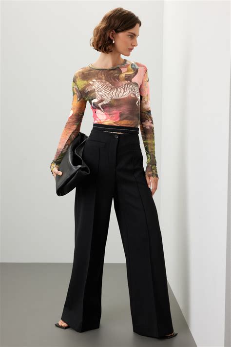 Corset Mesh Top By Monse Rent The Runway