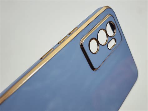 Vivo V E Tpu Chrome Back Cover With Gold Chrome Border Bt Limited Edition Store