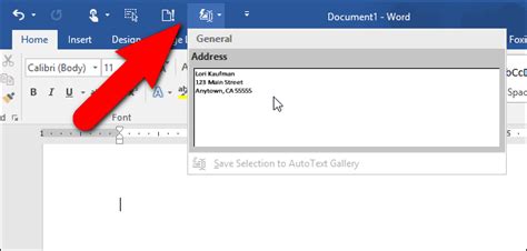 How To Quickly Insert Blocks Of Text In Microsoft Word With AutoText