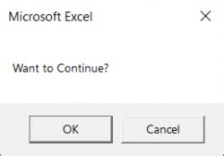 Excel Vba Msgbox Message Box All You Need To Know