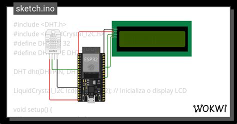 Dhtsensor Wokwi Esp32 Stm32 Arduino Simulator
