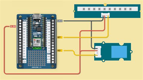 Circuit For The Temperature Display