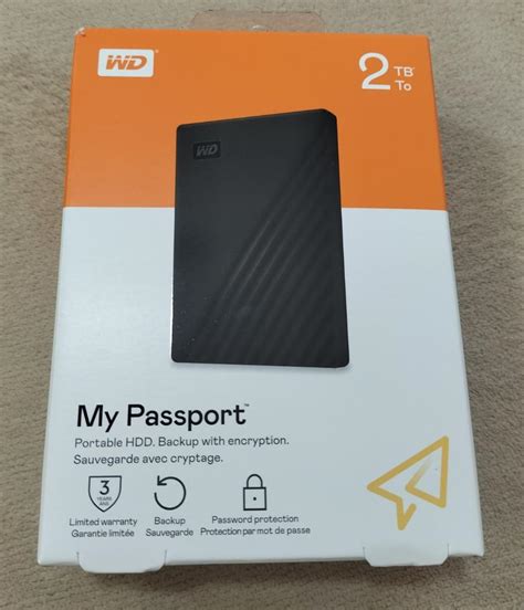 Wd My Passport 2tb Hard Disk Computers And Tech Parts And Accessories Hard Disks And Thumbdrives On