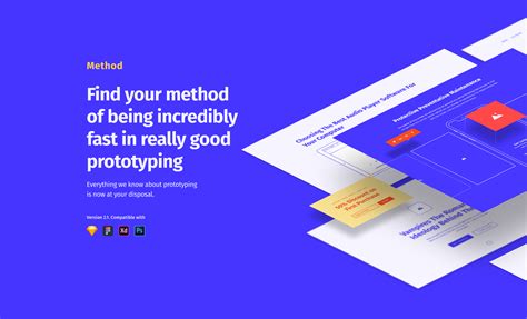 Method Wireframe Kit 2 2 On Yellow Images Creative Store
