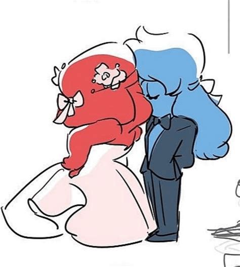 Ruby And Sapphire By Me Based Off This Rebecca Sugar Drawing R