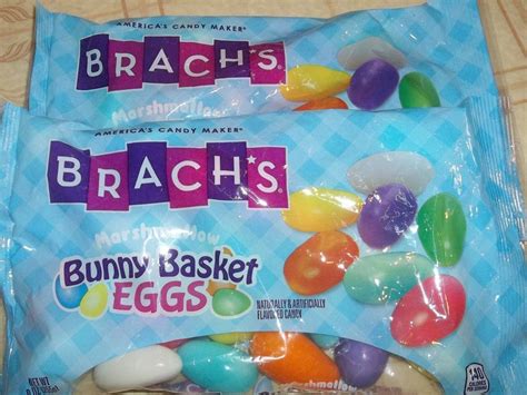 Brachs Marshmallow Easter Egg Candy Bunny Basket Eggs Lot Of 2