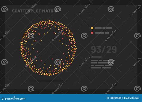 Dashboard Ui And Ux Kit With Data Visualization Stock Vector