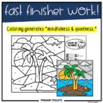 Color By Number Landforms Coloring Made By Teachers