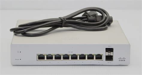 Used Cisco Meraki Ms220 8p 8 Port Poe Gigabit Cloud Managed Switch