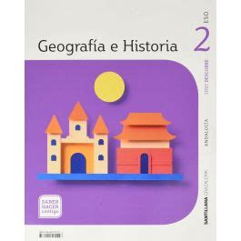 GEOGRAFIA E HISTORIA SERIE DESCUBRE 2 ESO SABER HACER CONTIGO ANDALUCÍA