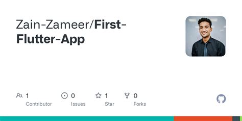 Github Zain Zameer First Flutter App