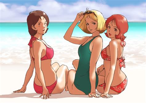 Sayla Mass Fraw Bow And Mirai Yashima Gundam And 1 More Drawn By