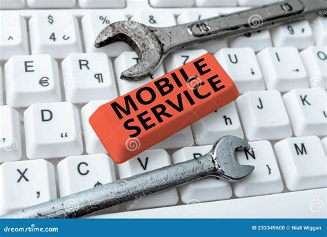 Conceptual Caption Mobile Service Business Showcase Radio