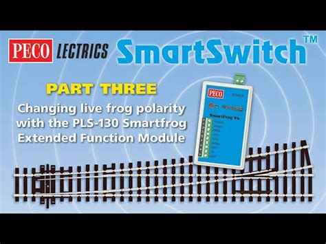 Pecolectrics SmartSwitch Part 3 Using SmartFrog PECO TV Railway