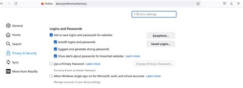 How To Protect Your Saved Login Credentials In Firefox With A Primary