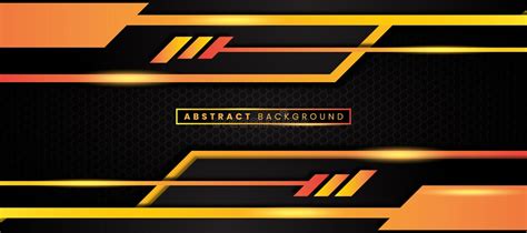 Abstract Orange Gradient Geometric Background Vector Illustration Stock Illustration