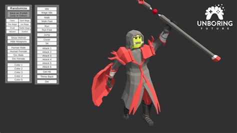 Low Poly Characters Megapack Bundle Animated