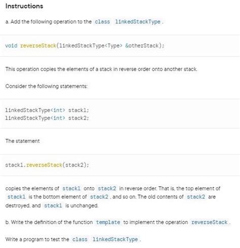 Solved Instructions A Add The Following Operation To The Chegg