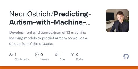 github neonostrich predicting autism with machine learning