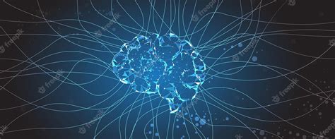 人工知能の新技術科学の未来的な背景 プレミアムベクター