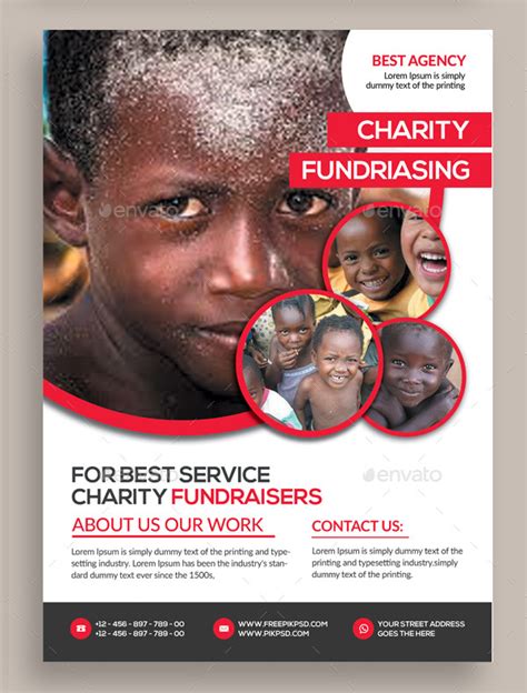 Donation Flyer Template 21 Free And Premium Designs Download