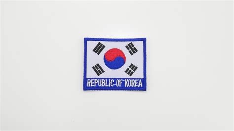 해병대 현역 태극기 마크 블루 대한민국 해병대 No1 온라인 마크사 아쎄이 스토어