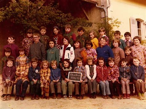Photo De Classe école Primaire 1974 75 De 1974 Chamberat Copains Davant