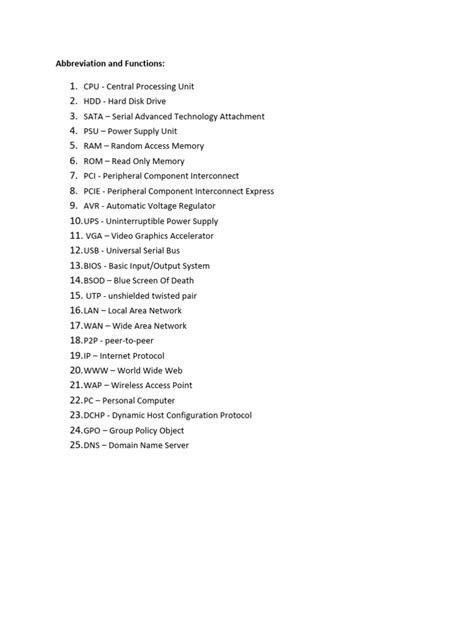 Pointers For Interview 1 Pdf Computer Network Computer Hardware