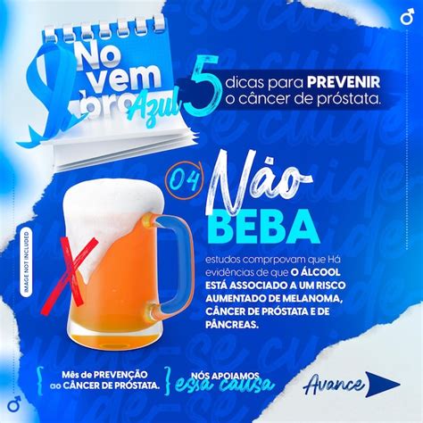 Banner De Redes Sociales De Noviembre Azul Archivo Psd Premium