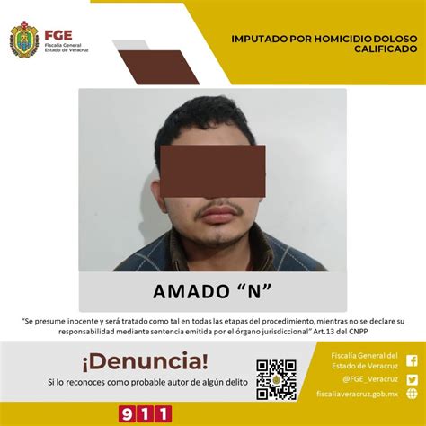 Es Imputado En Tuxpan Por Homicidio Doloso Calificado Fiscalía