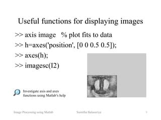 Image Processing Using Matlab Useful For Beginners To Learn Image Processing Ppt