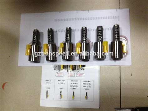 Transpeed TF81 SC Automatic Transmission Gearbox Solenoid Kit Factory