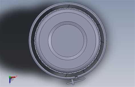 瓶盖详细三维模型solidworks 2016模型图纸下载 懒石网