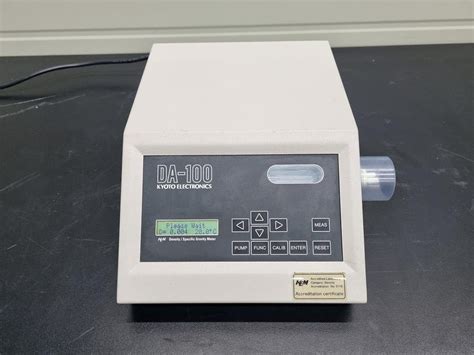 Kem Da 100 Densityspecific Gravity Meter Rescience