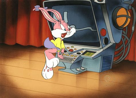 Tiny Toons Original Production Cel Babs Bunny Choice Fine Art
