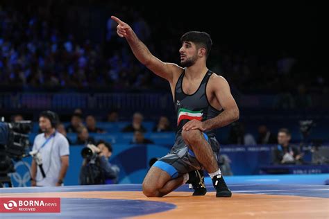 المپیک ۲۰۲۴ پاریس پدیده کشتی فرنگی ایران قهرمان المپیک شد