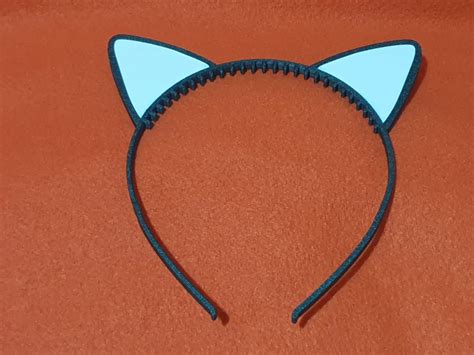 Cute Cat Ears Headband By Constantinost Makerworld