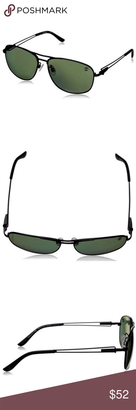 Timberland Mens Polarized Aviator Sunglasses Timberland Mens